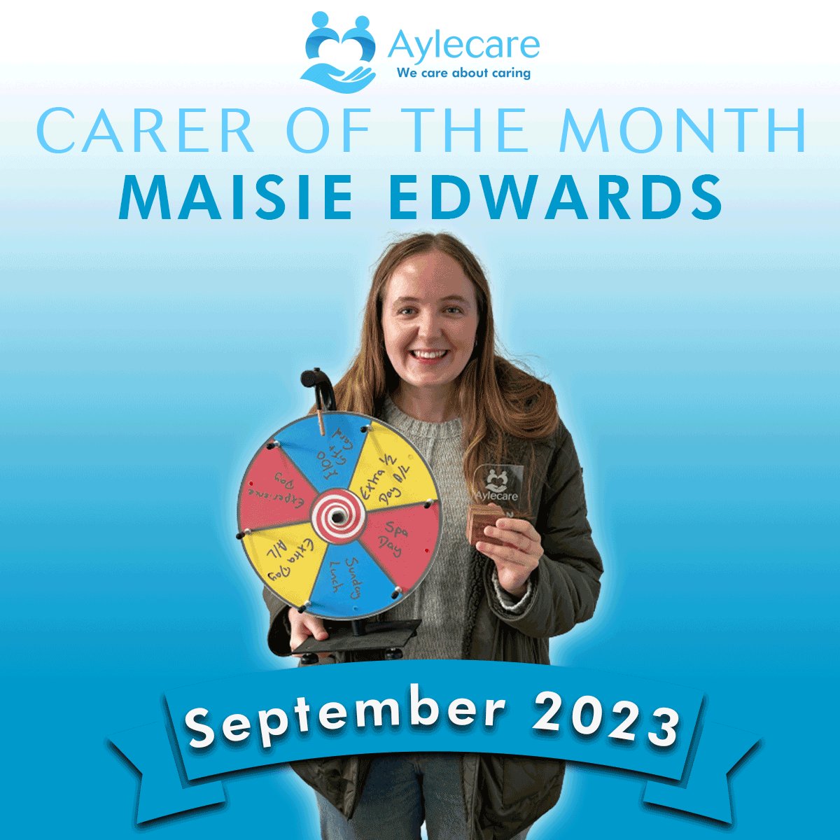 Maisie Edwards – September 2023 - Aylecare Home Care Services